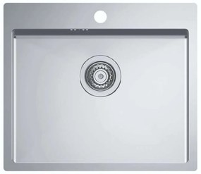 Alveus Quarto - Dřez 55x48 cm, nerez 1124382