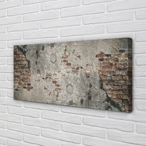 Obrazy na plátně Kamenná cihlová zeď 120x60 cm