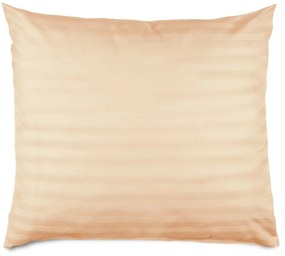 BAMBUSOVÝ POVLAK NA POLŠTÁŘ STRIPE BEIGE 50X60 CM BÉŽOVÁ