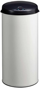 Rossignol SAS Bezdotykový odpadkový koš Rossignol Sensitive Basic 93610, 45 L, bílý, RAL 9016