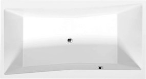 Polysan - Vana Quest 180x100 cm, matná bílá 78511.11