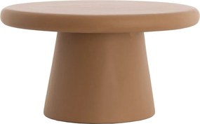 Kulatý konferenční stolek v terakotové barvě ø 70 cm Kulona – Light & Living
