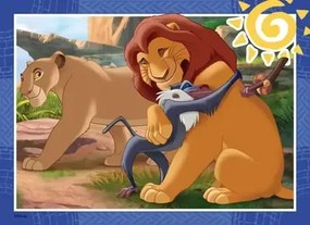 Ravensburger Disney: Lví král / 4x42 dílků / od 4 let