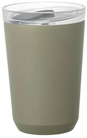 Kinto to go tumbler termohrnek khaki 360 ml