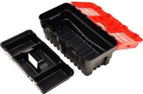 Box na nářadí plast 462 x 256 x 242 mm červený 146269