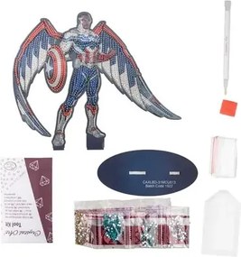 CRYSTAL ART Diamantové malování XL Avengers: Falcon