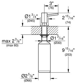 GROHE 40535GN0 - Dávkovač mýdla COSMOPOLITAN 500 ml zlatá