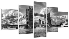 Obraz Londýna - Tower Bridge (150x80 cm)