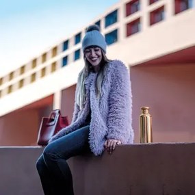 Guzzini Energy Special Edition růžovo-zlatá / Termoláhev / 500 ml / ne