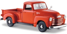 Maisto chevrolet 3100 pickup 1950 1:25 oranžová