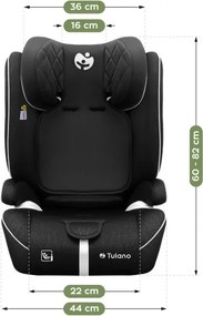 Autosedačka Zooma 25 i‑Size černá