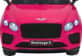 Ramiz Bentley Bentayga S elektrické autíčko pro děti růžové