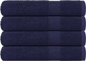 Ručníky FROGN 4 ks tmavě modré 100x200 cm 360 g/m² 136795