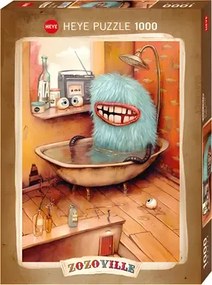 HEYE Puzzle Zozoville: Ve vaně / 1000 dílků / 50 x 70 cm