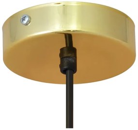 LED Lustr na lanku BARS 1xGU10/4,8W/230V zlatá