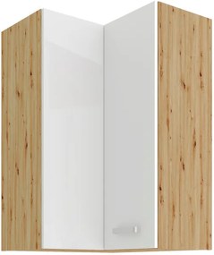Kuchyňská skříňka Artisan 60x60 GN-90 2F (90°) Barva dvířek bílá lesk