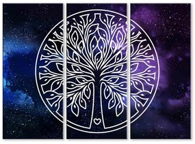 Malvis ® Obraz Vesmírný strom života Velikost: 60x50 cm
