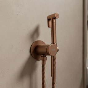 Rea Foss Clif, podomítková bidetová baterie, měděná matná, REA-B5845
