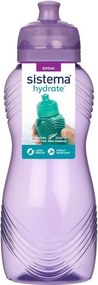 Sistema® hydrate™ láhev wave twist ‘n’ sip 600 ml, fialová