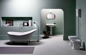 GSI, CLASSIC WC sedátko, Soft Close, bílá/chrom, MSC87CN11