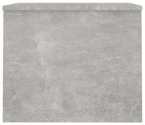 Konferenční stolek betonově šedý 80 x 50,5 x 41,5 cm kompozit - Default Title