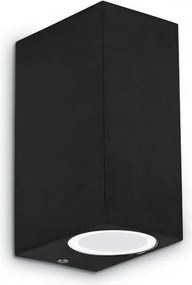 ILUX 115344 Venkovní nástěnné svítidlo Ideal Lux Up AP2 nero 115344 černé - IDEALLUX