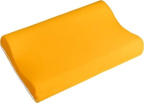 Bellatex Polštář anatomický 45x30 cm Jersey Oranžová