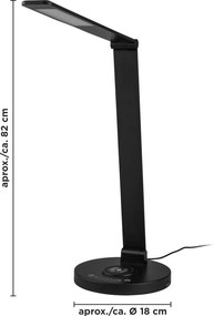 Livarno® Stolní LED lampa (černá)