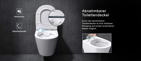 design závěsný klozet DOPORRO DZ108A - WC - soft close
