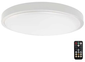 V-Tac | LED Koupelnové stropní svítidlo se senzorem LED/18W/230V 3000K IP44 bílá | VT1650