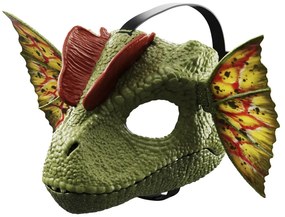 Mattel jurský svět maska dilophosaurus se zvuky, hxf55