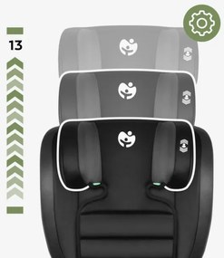 Autosedačka Joy 25 černá / šedá