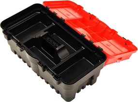 Box na nářadí plast 462 x 256 x 242 mm červený 146269