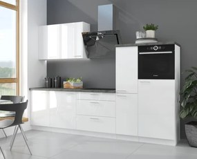 kuchyňská linka LARA bílá sestava: 270 cm
