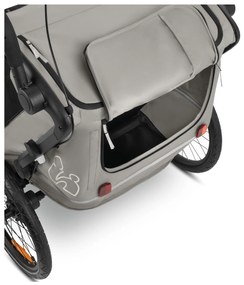 Hauck Bike N Walk Duo cyklovozík 3v1 light grey
