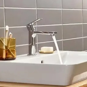 Hansgrohe Rebris E - Umyvadlová baterie s výpustí | CoolStart chrom