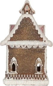Perníková LED chaloupka Gingerbread Cotti - 16*15*25 cm