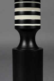 Černá stolní lampa s textilním stínidlem (výška 60 cm) Virgil – Dutchbone