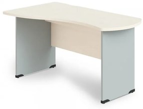 Rohový stůl Manager, levý 160 x 100  / Bříza