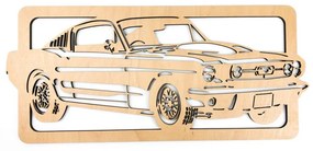 Dřevěná  dekorace Auto Ford Mustang