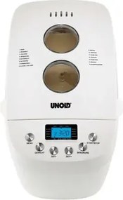 Unold 68520 bílá / domácí pekárna / 850 W / 1.5kg těsta / 3 stupně pro