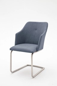 Židle Madita B - podnož Barva: tmavěmodrá