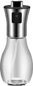 Dávkovač oleje s rozstřikovačem 200 ml - stříbrný