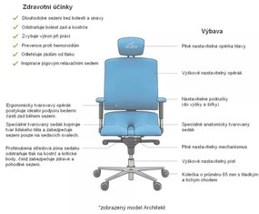 Zdravotní židle Architekt