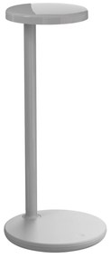 Flos 09.8312.AH Oblique Q1, profesionální šedá čtecí lampička s bezdrátovou nabíječkou na mobil, 8W LED 4000K, 35cm
