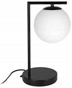 Stolní lampa 1xE27/40W/230V černá/bílá