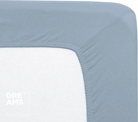 Florella Prostěradlo Organic Cotton Jersey  Kristallblau, 180x200 cm