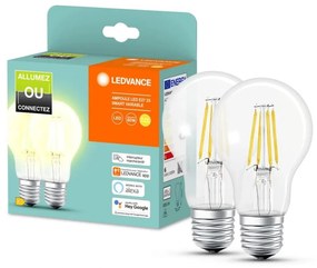 Ledvance | SADA 2x LED Stmívatelná žárovka SMART+ A60 E27/6W/230V 2700K  - Ledvance | P225216