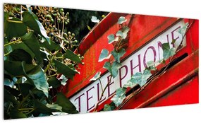 Telefonní budka - obraz (100x40cm)