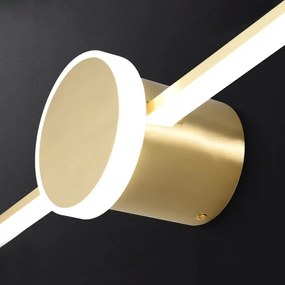 Koupelnové svítidlo s LED Round GOLD 80CM APP844-1W